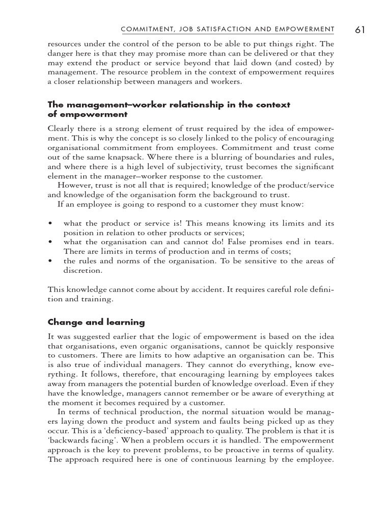 Managing People in the Hospitality Industry 61-120 | PDF | Attitude ...