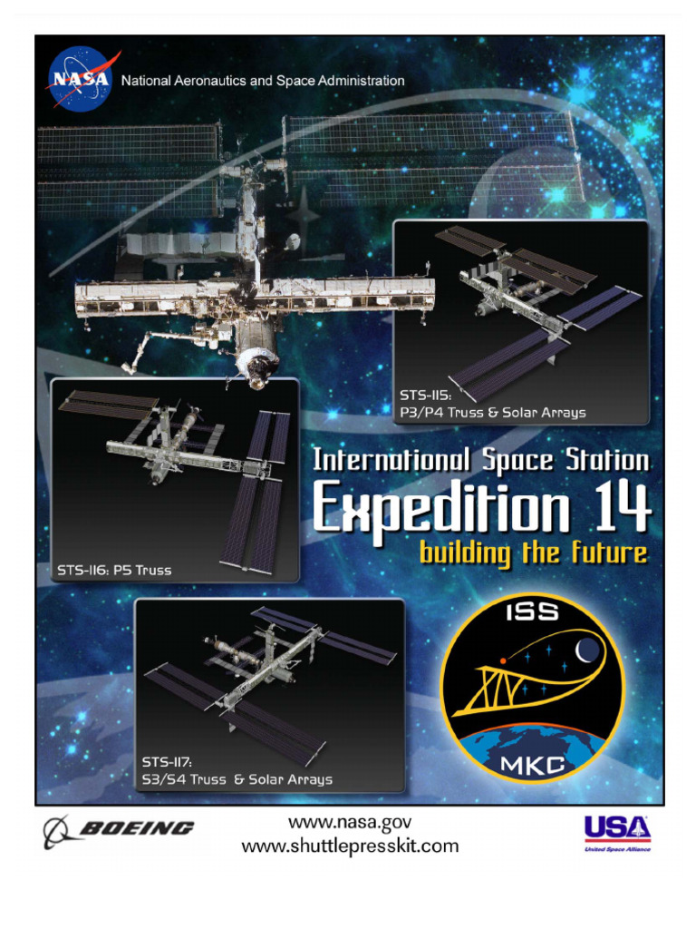 ISS Expedition 014 Press Kit | PDF | International Space Station ...