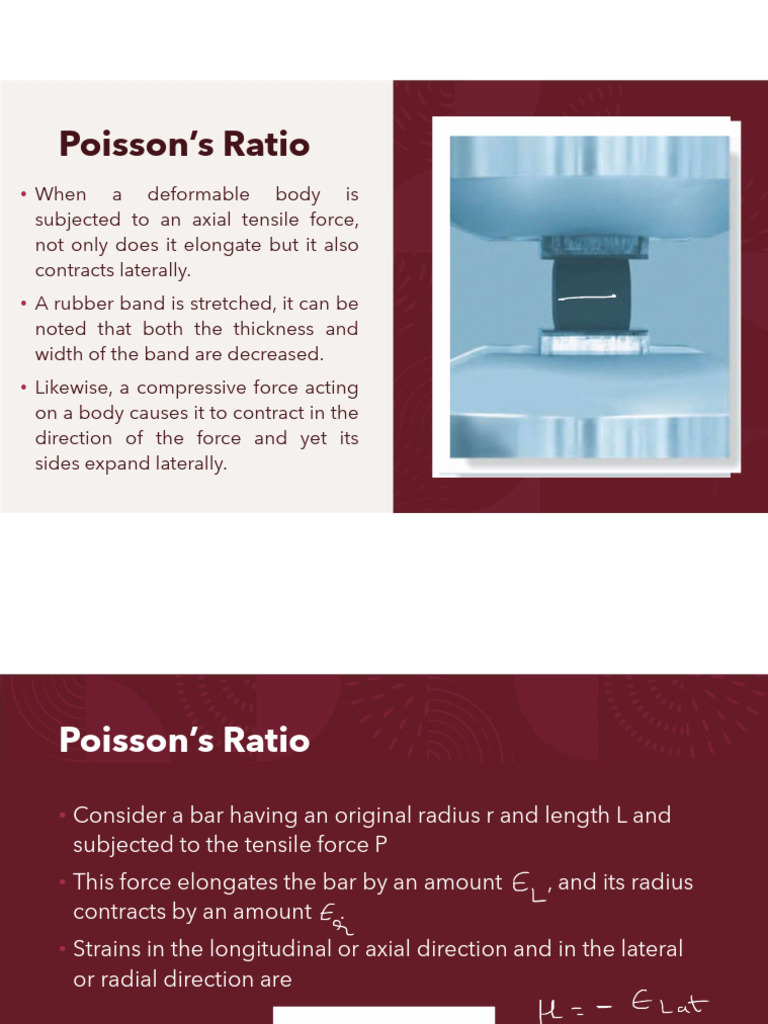 Poissons Ratio & Compund Bars | PDF