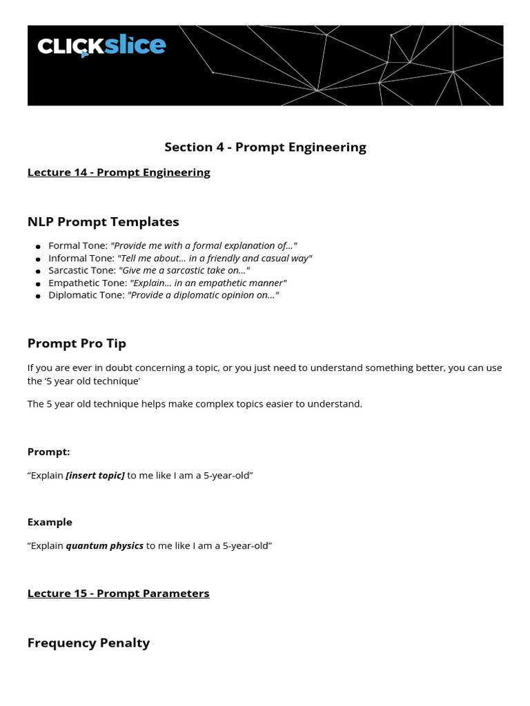 Prompts+Master+File+ +Udemy | PDF | Résumé | Communication