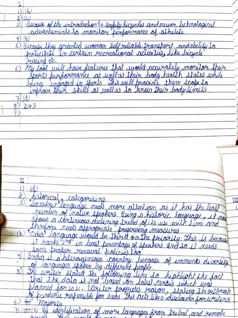 English Sample Paper | PDF