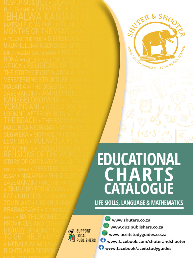 Shuter and Shooter Educational Charts Catalogue | PDF