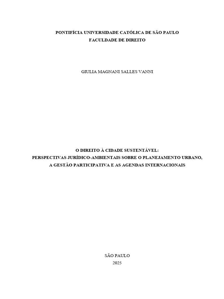 PDF Tcc - Giulia Magnani Salles Vanni_clarissa f. Macedo d | PDF ...