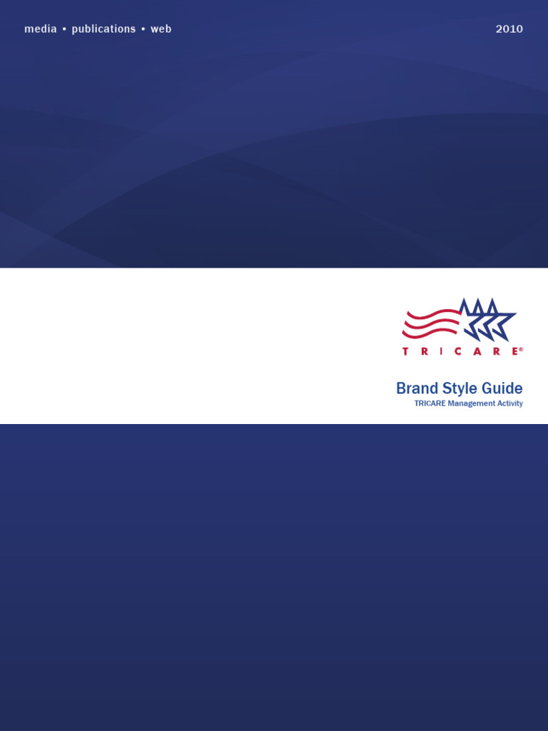 Tricare Management Activity - Brand Guidelines | PDF | Logos | Rgb ...