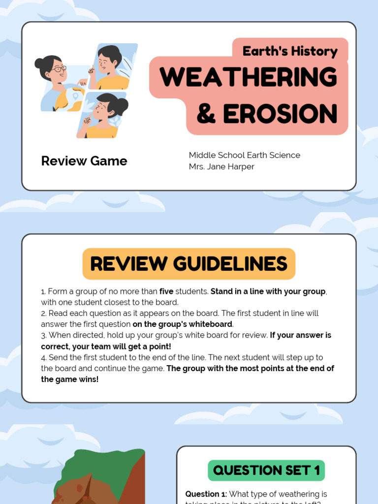 Weathering and Erosion Game Presentation in Organic Hand-drawn Style ...
