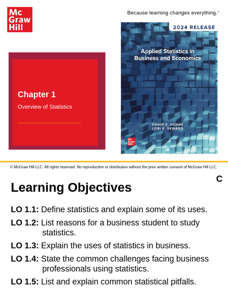 Doane 2024 Release Chap01 PPT Final Accessible | PDF | Statistics ...