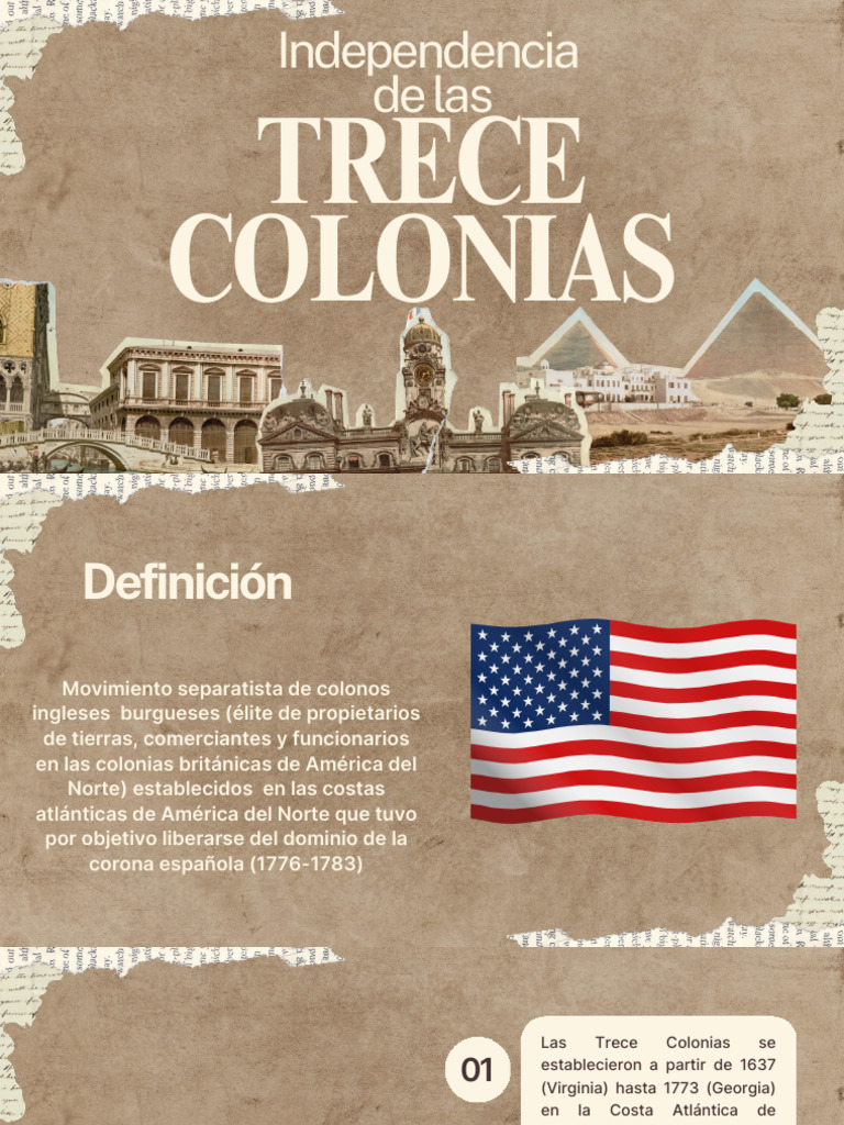 Independencia de Las Trece Colonias | PDF | Trece colonias | Imperio ...