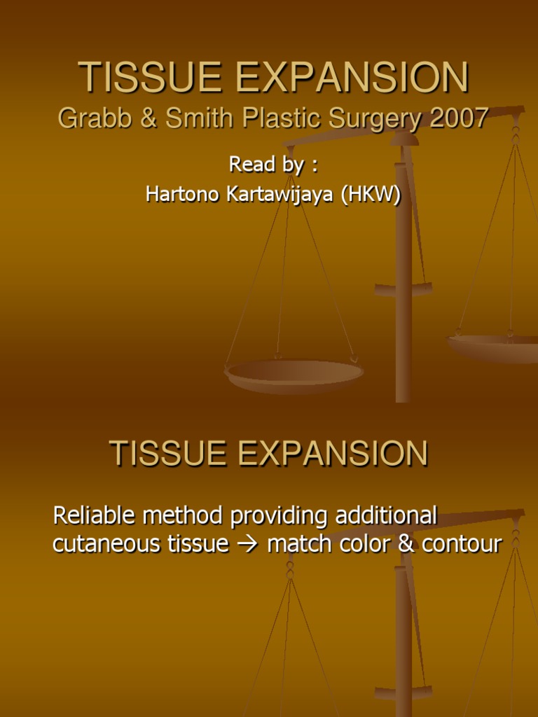 Tissue Expansion Techniques in Surgery | PDF | Human Anatomy | Medical ...