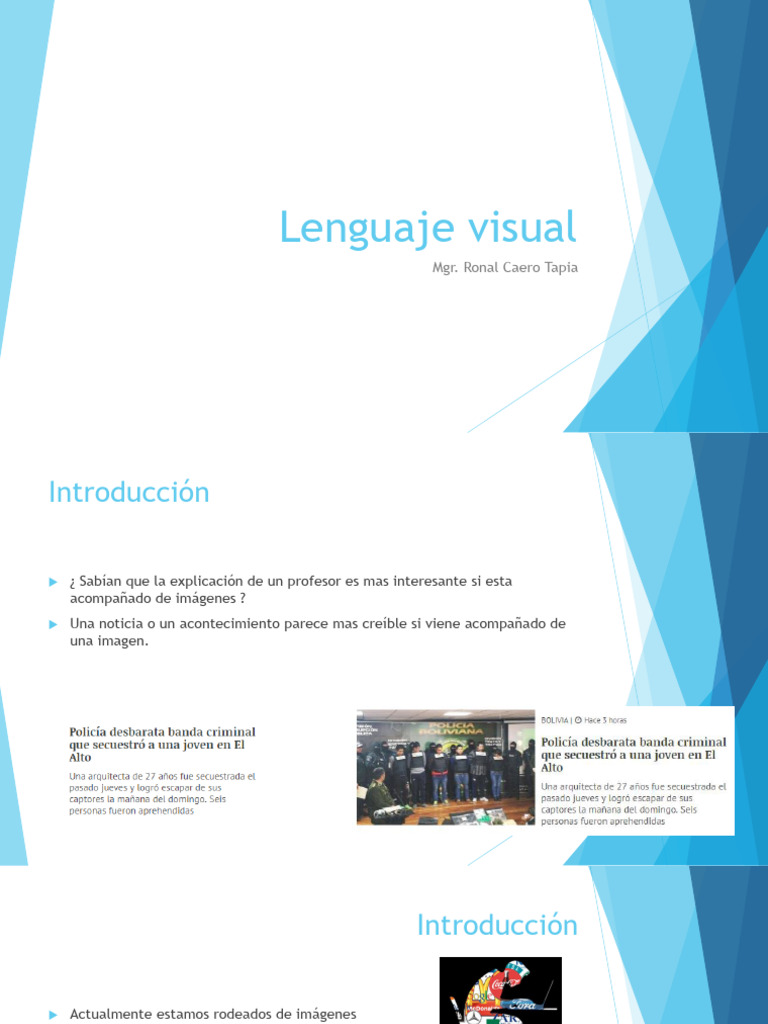 2. Lenguaje Visual | PDF | Imagen | Comunicación