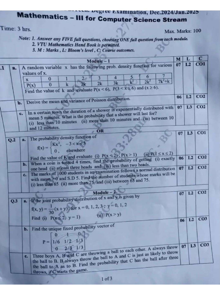 Maths Pyqs | PDF