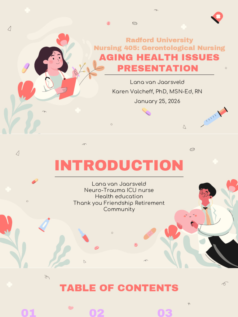 Aging Issues Presentation-2 | PDF | Stroke | Thrombus