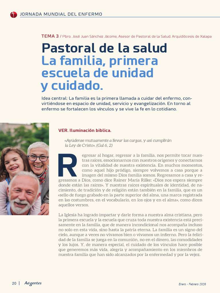 La Familia, Primera Escuela de Unidad | PDF | Amor | Dios