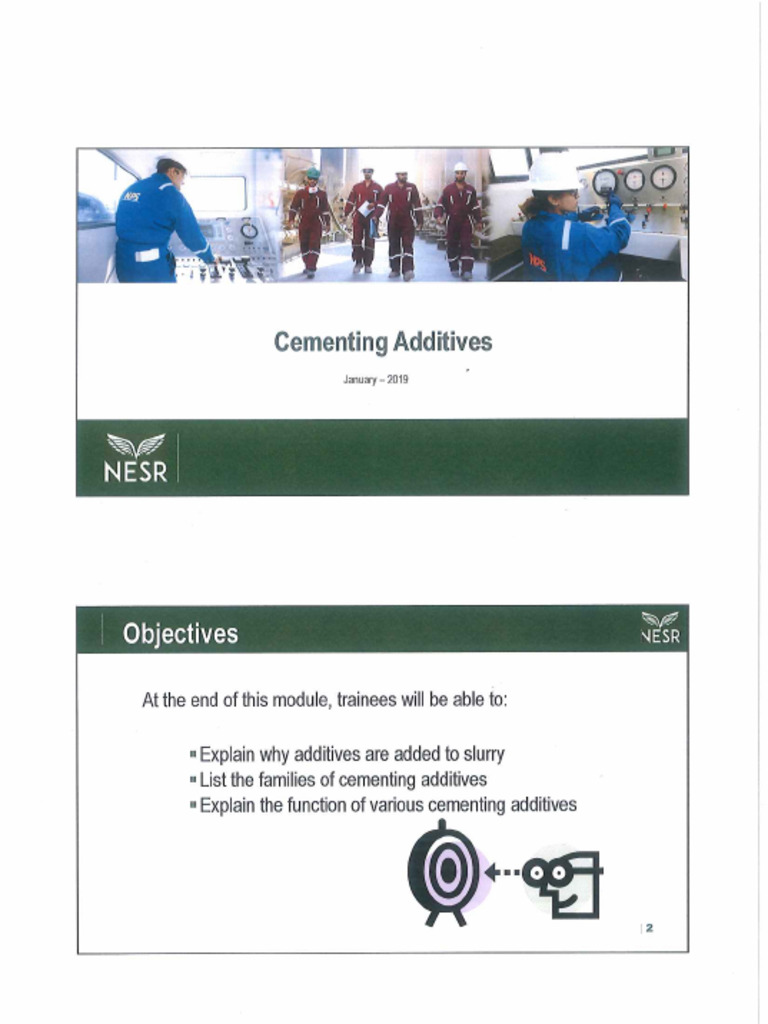 5 Cementing Additives | PDF