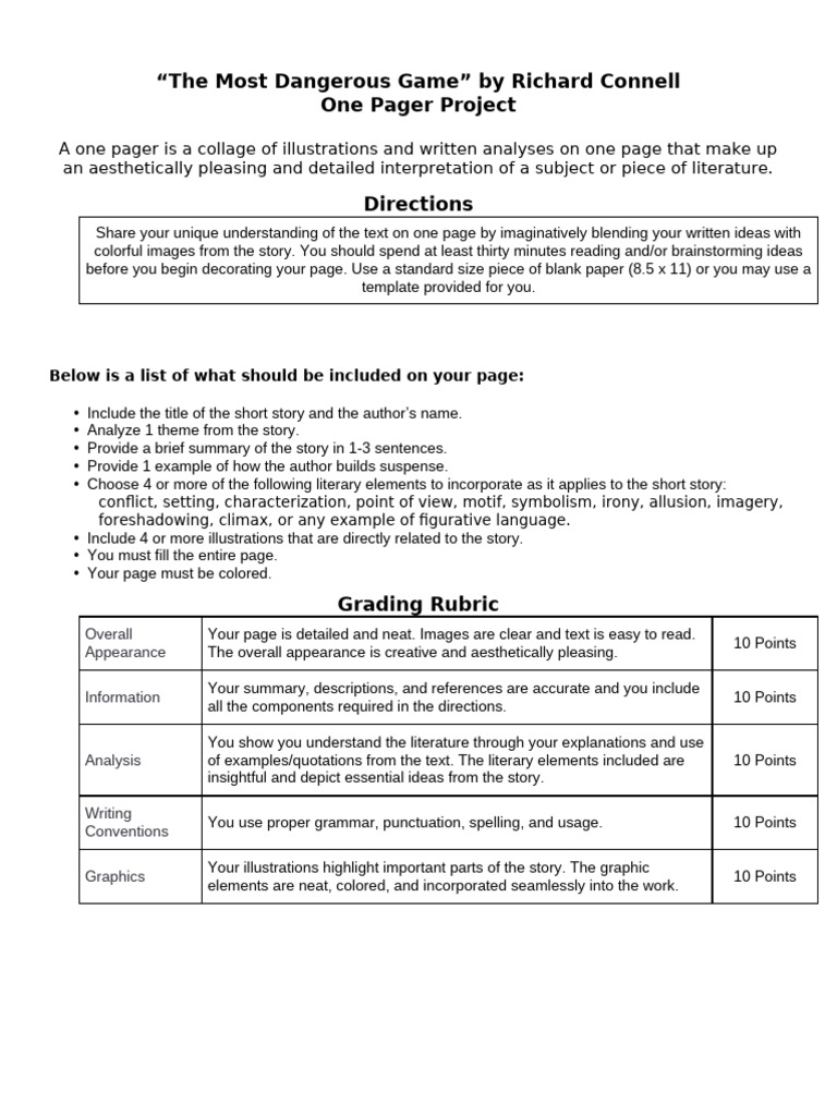 Editable Student Directions | PDF | Writing
