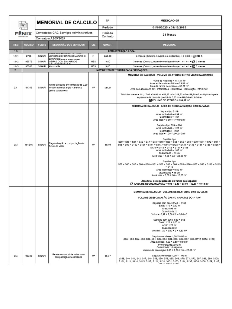 Memoria de Calculo Do Bm 05 - Rev 01 | PDF | Engenharia Civil | Engenharia Estrutural
