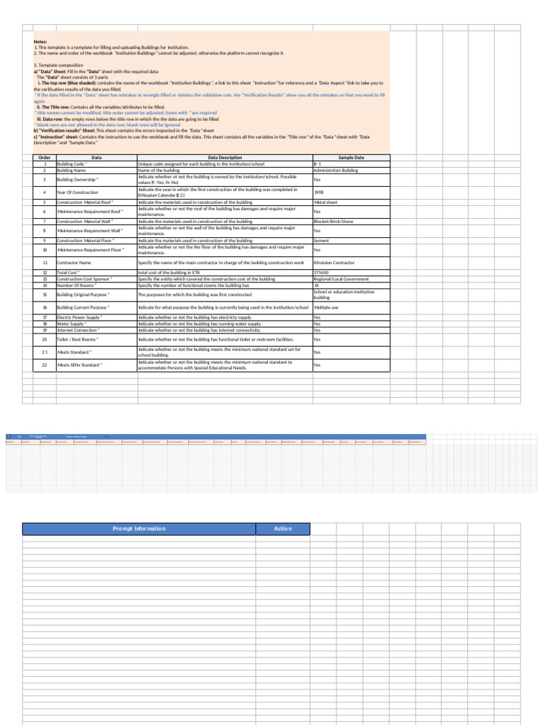Institution Buildings Template | PDF | Building | Wall