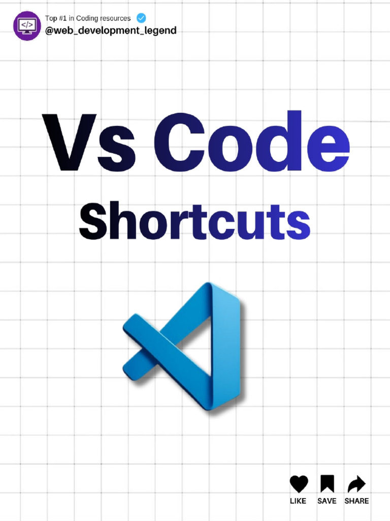 Vs Code Cheatsheet | PDF