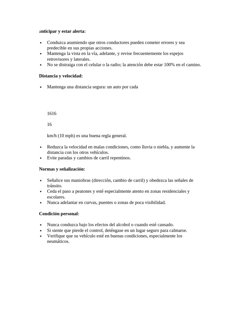 Anticipar y Estar Alerta | PDF