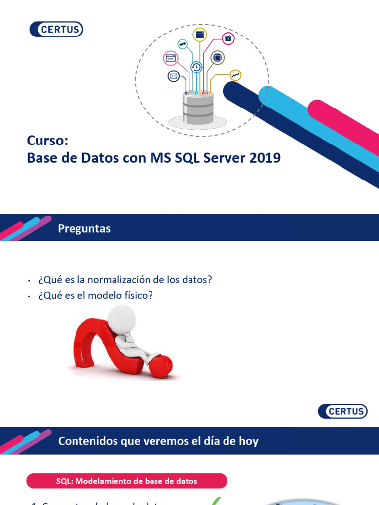 UD2_ S02_ Base de Datos Con MS SQL Server | PDF | Servidor SQL de Microsoft | Bases de datos