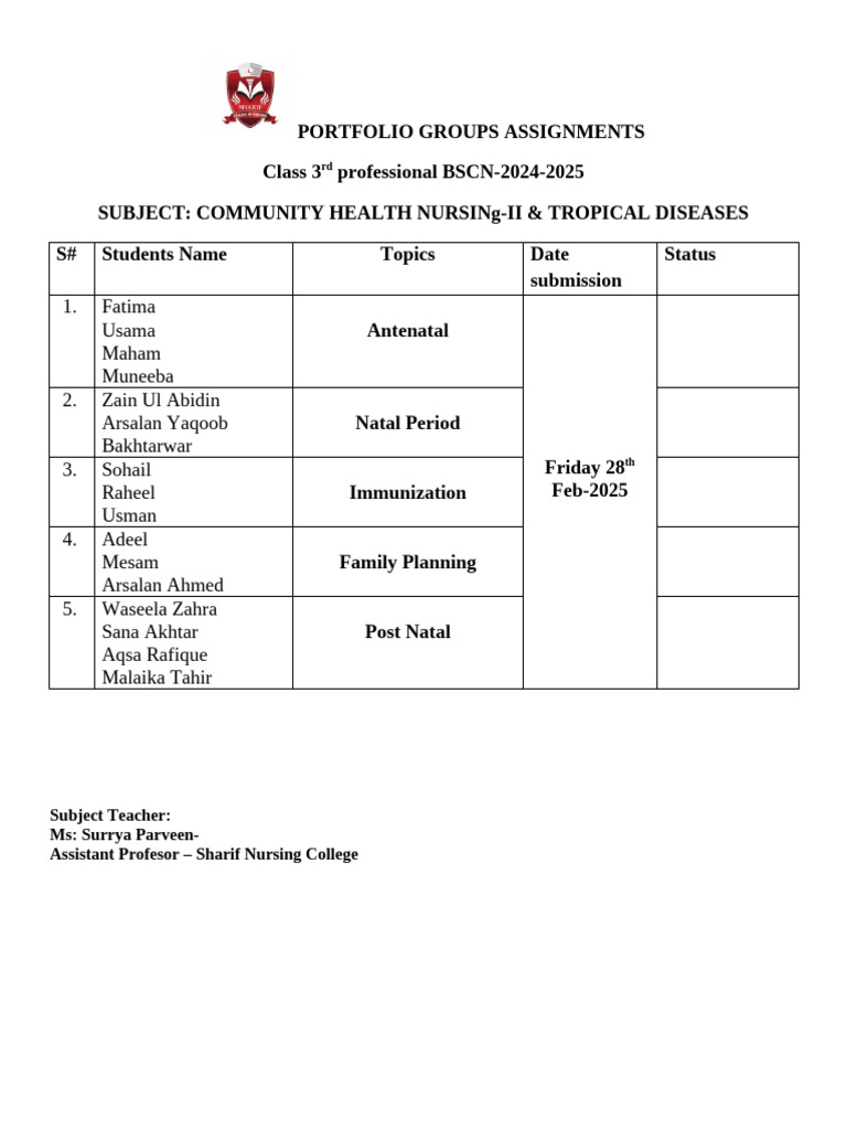 3rd Year Portfolio FEB 2025 | PDF