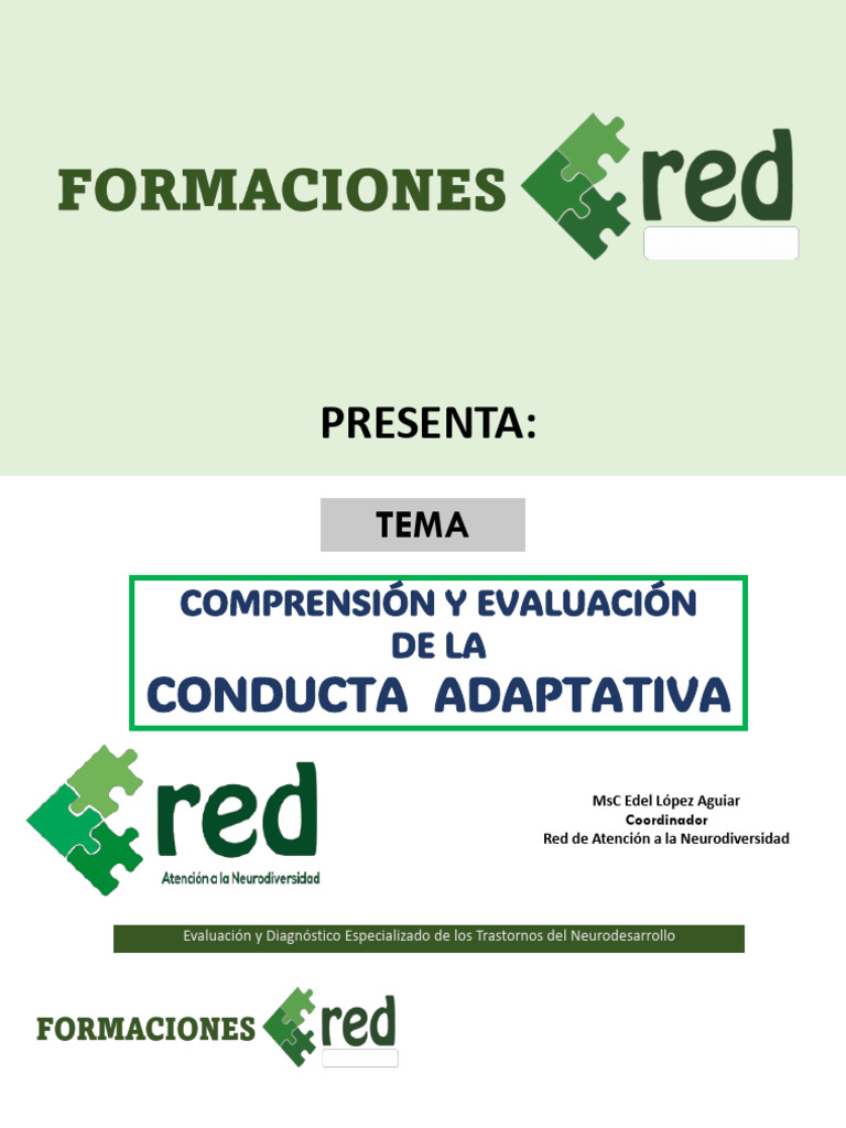 Comprensión y Evaluación de La Conducta Adaptativa. (2025) | PDF ...