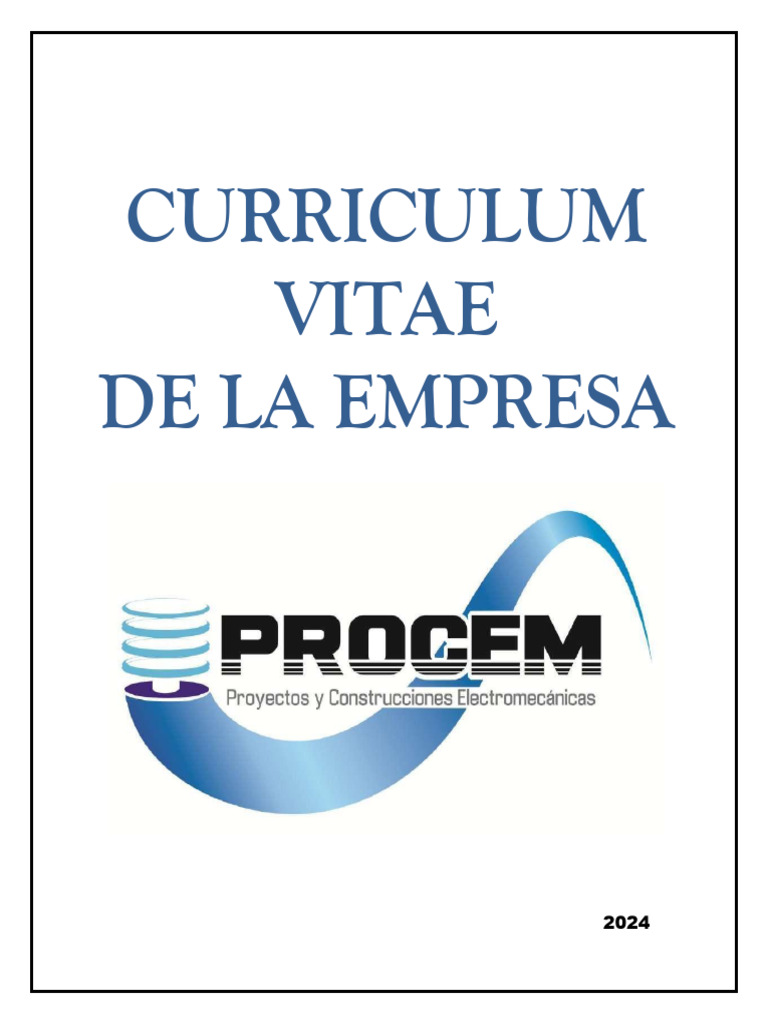 Curriculum Vitae Procem | PDF | Impuesto sobre la renta | Impuestos