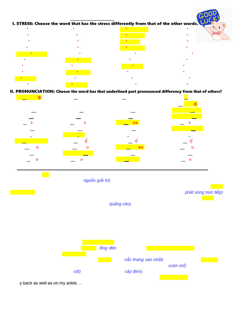 01-6-2023 Selection of Good Tests (Key - Lmx) | PDF
