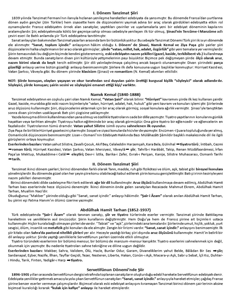 11 Tde 3.Üni̇te Şi̇i̇r Ata Yay | PDF