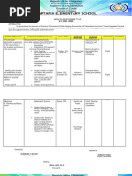 Grade 1 & 3 ARAL Program Schedule | PDF