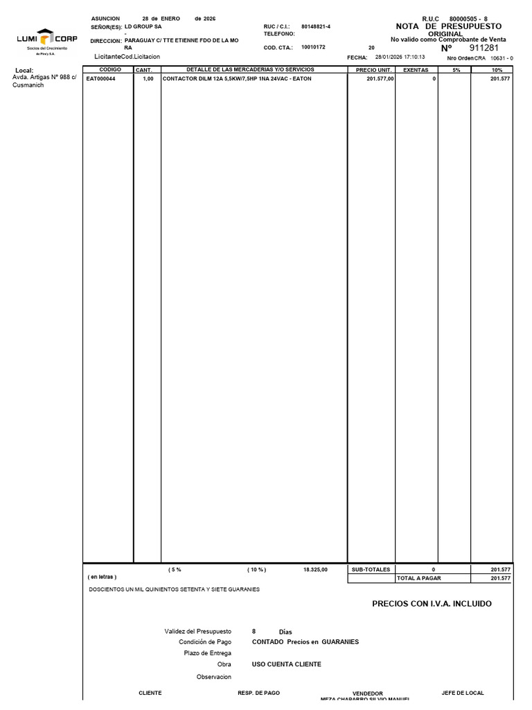 Ld Group Sa Eaton | PDF
