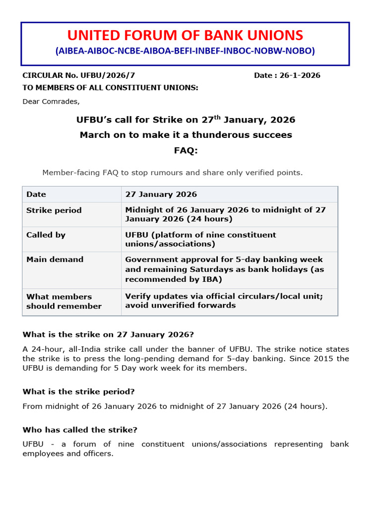 Ufbu Cir 2026.7 Dated 26 01 2026-1 | PDF | Justice | Crime & Violence