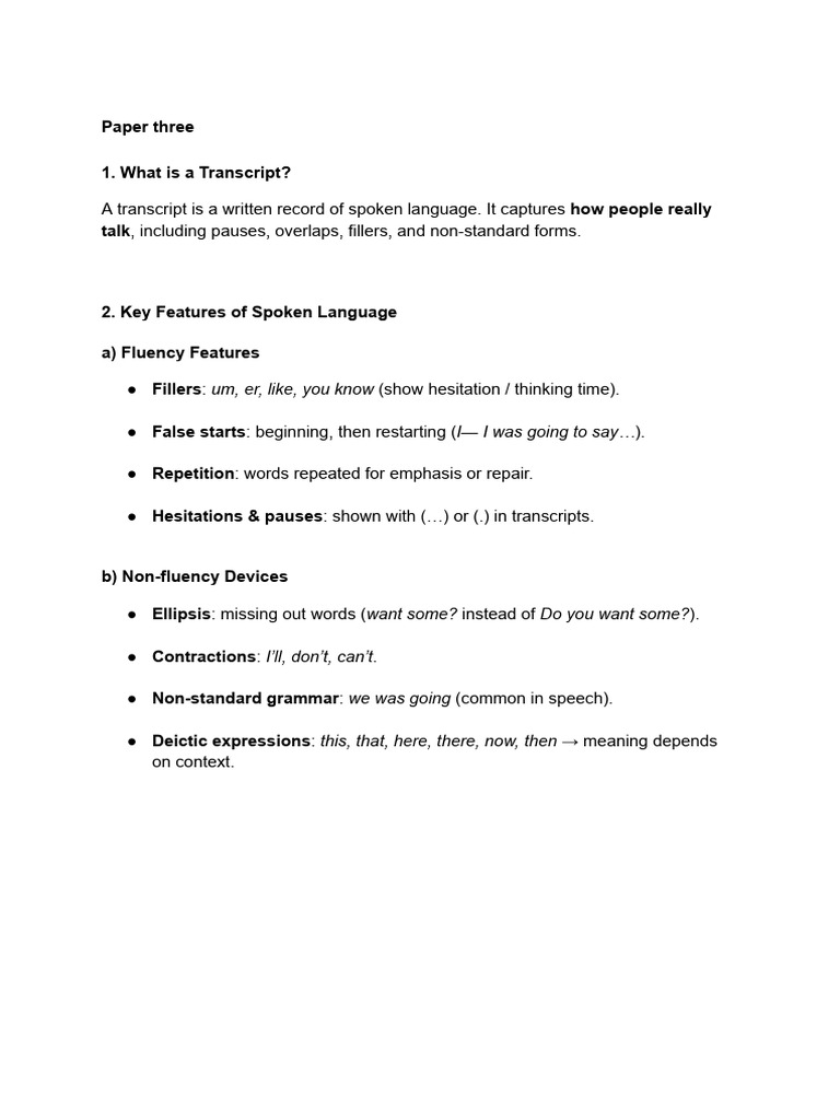 A-Level Notes - Changes in English Notation (Orthography, Punctuation ...