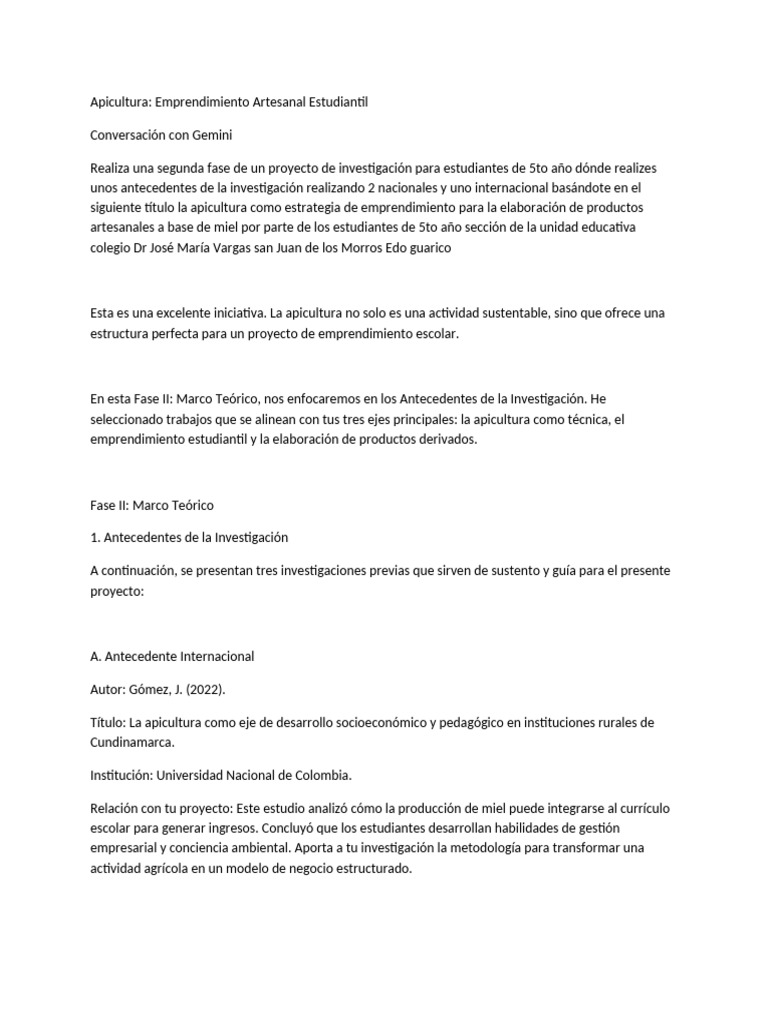 Apicultura 5to a Fase Ii_ Emp-WPS Office (1) | PDF | Apicultura ...