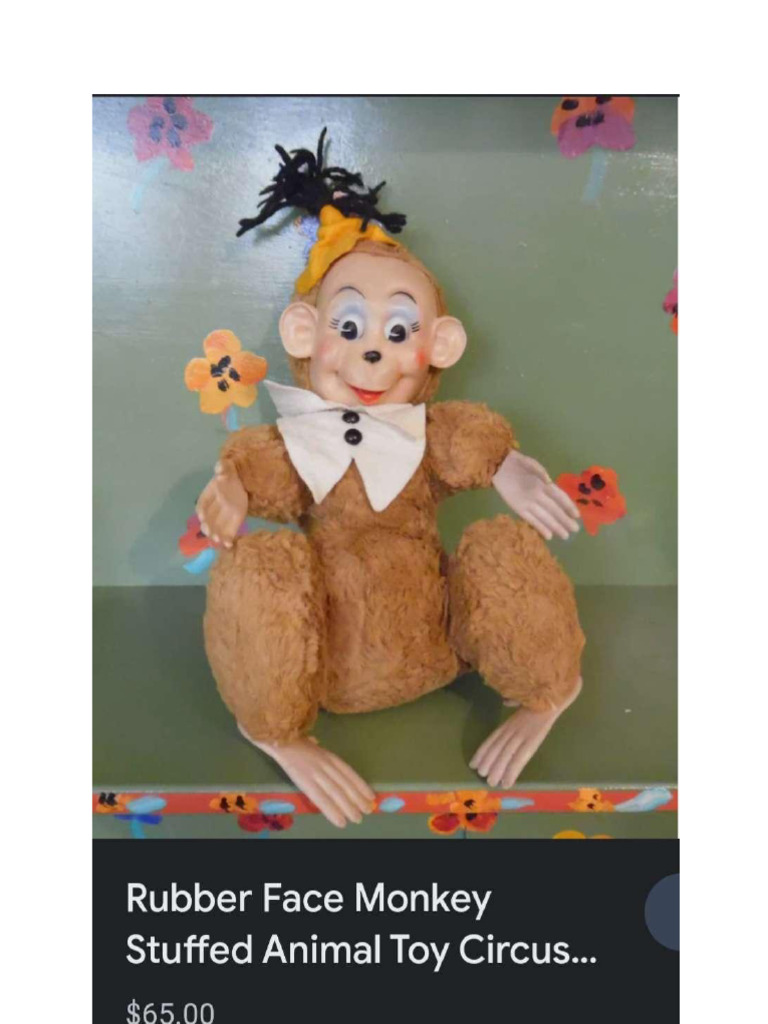 Rubber Crafts Examples With Rubber Face Monkey | PDF