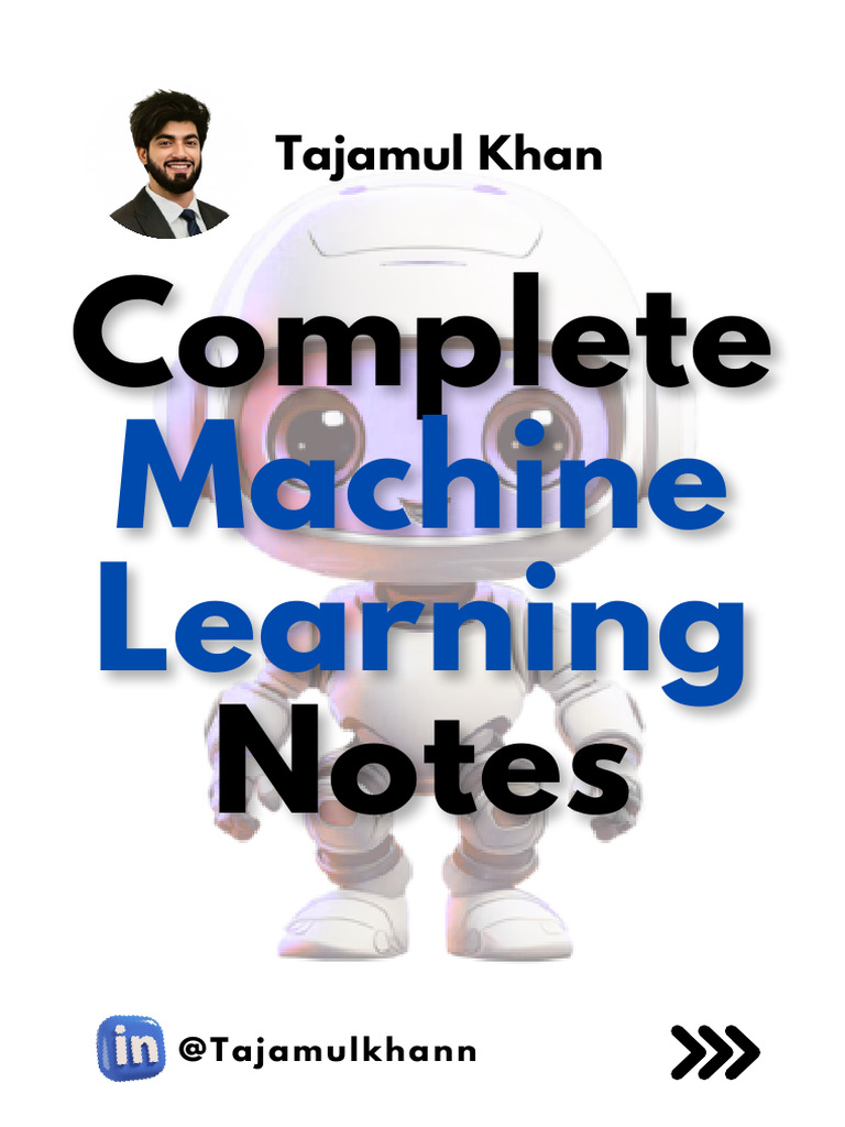 Machine Learning Handwritten Notes | PDF | Principal Component Analysis ...