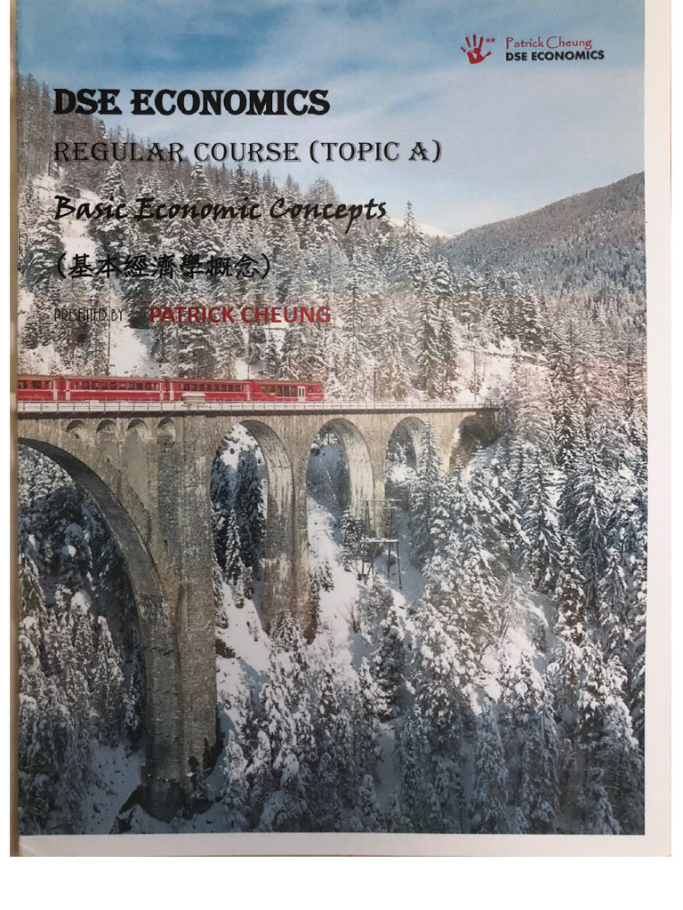 Patrick Cheung 1 Basic Concepts Notes Book1 | PDF