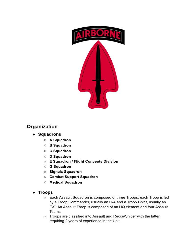 Combat Applications Group | PDF | Military Organization | Military ...