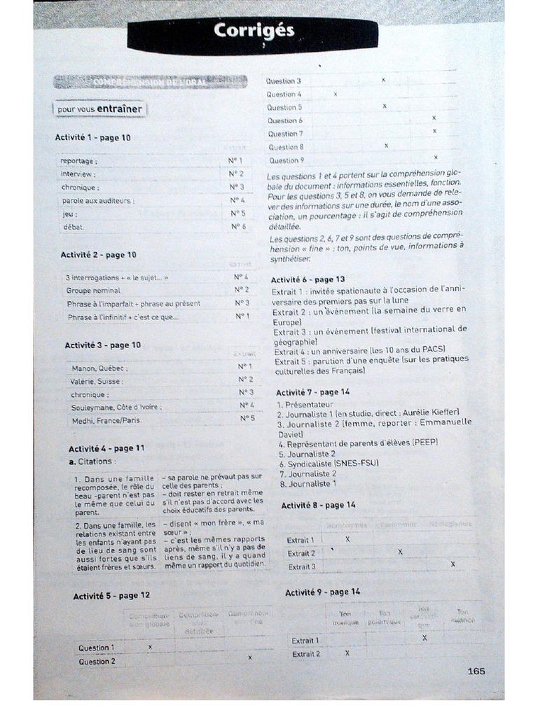 Reussir Le Delf B2corrige 4 PDF Free | PDF
