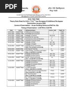 CRSU Bed Datesheet | PDF