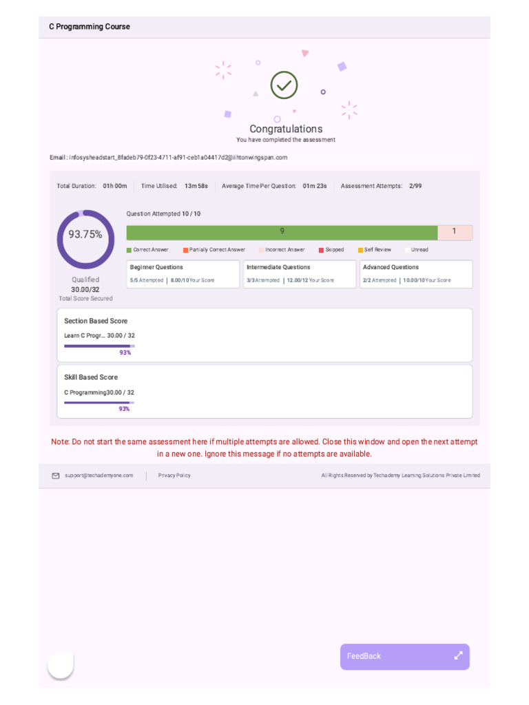 Assessment - Viewer Page _ Infosys Springboard (1) | PDF