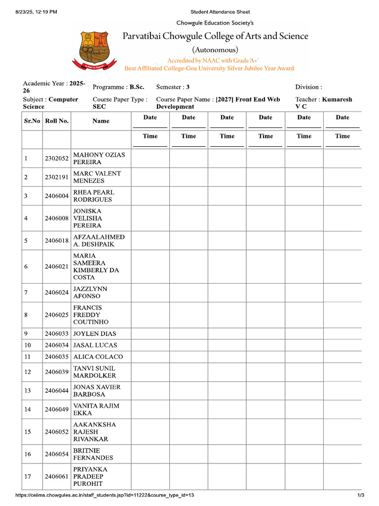 Att 25 26 FEWD Theory | PDF