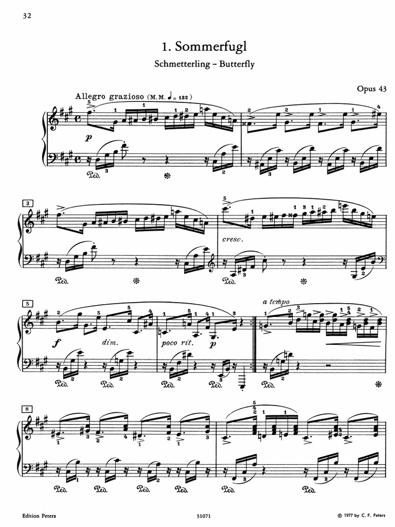 Grieg Lyric Pieces | PDF