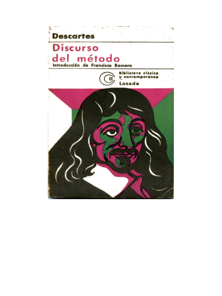 El discurso de Metodo - Rene Descartes (1) | PDF | René Descartes | Verdad
