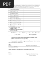 Composite Transfer Grant Application Form | PDF