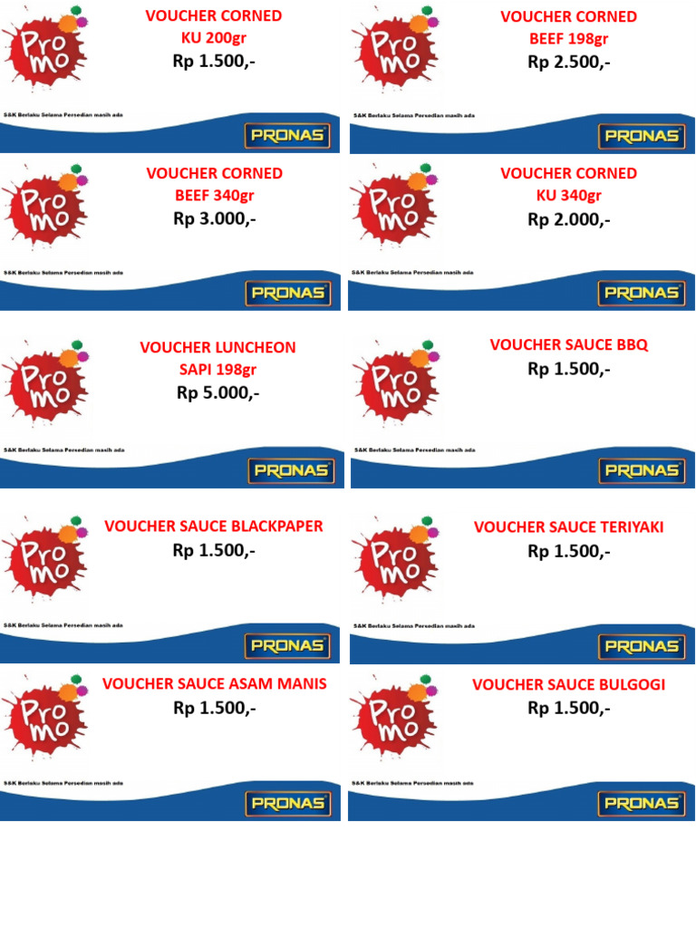 POP - Voucher | PDF