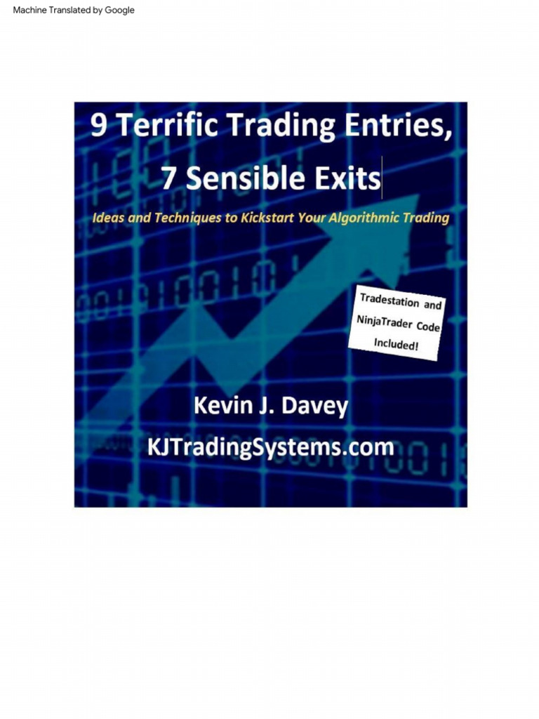Kevin J Davey - KJTradingSystems-Entry&Exits With Ninja Español | PDF ...