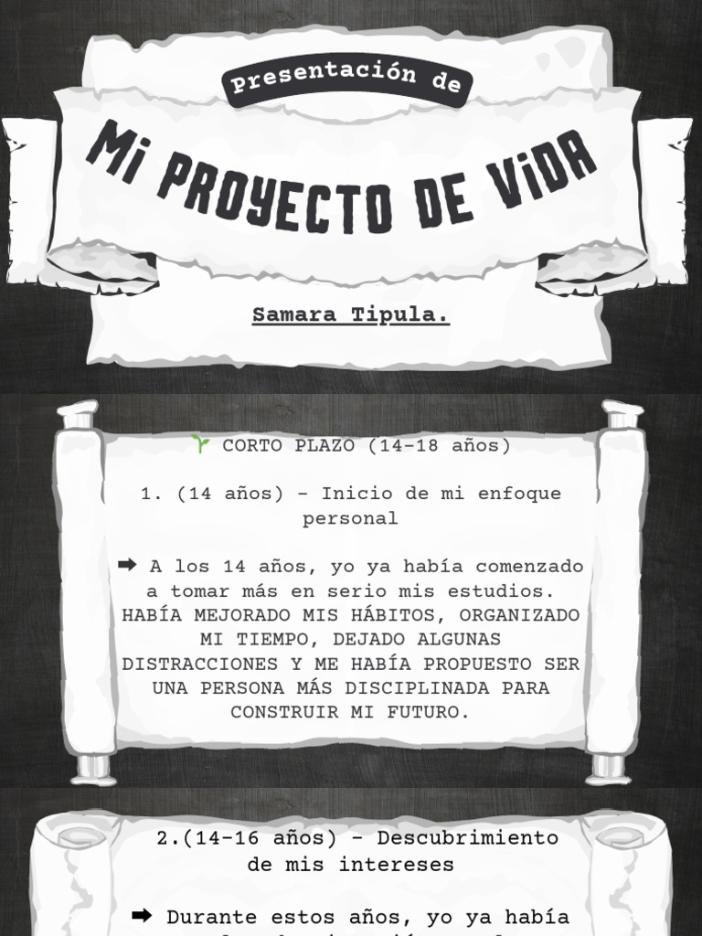 Presentación de Historia Proyecto Trabajo Papel Antiguo Vintage Blanco ...