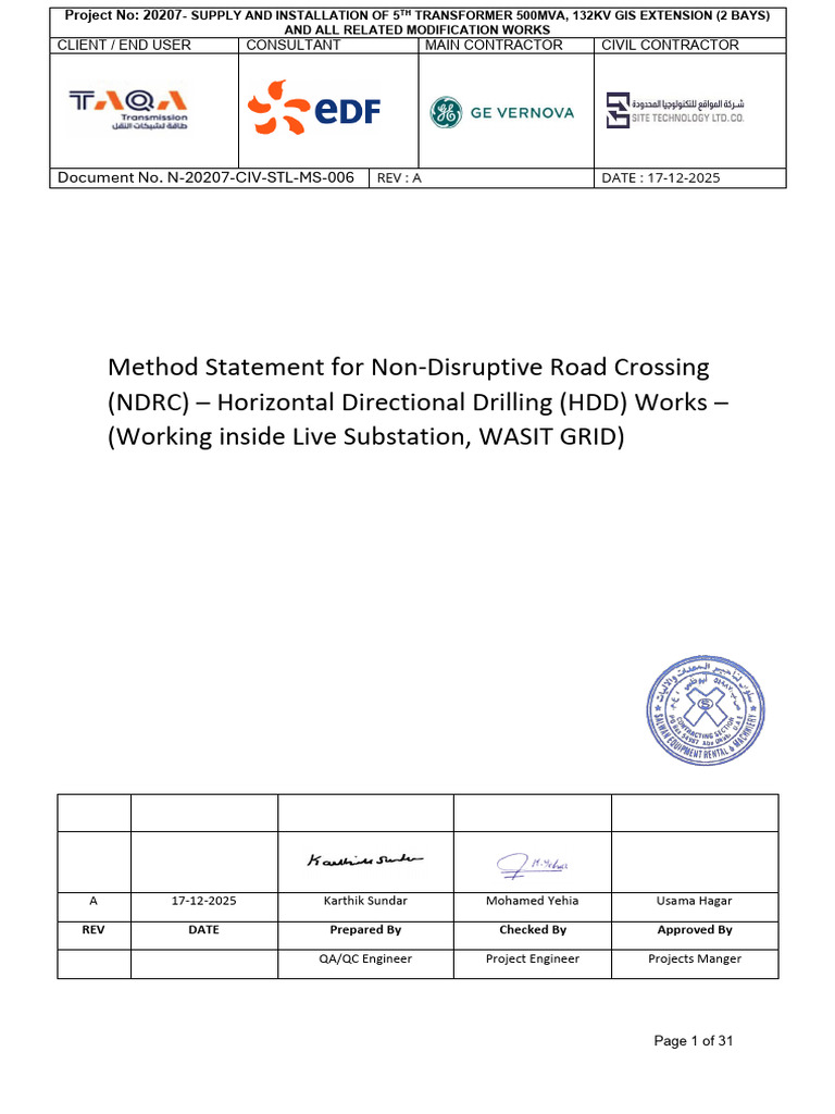 MS- HDD WORK | PDF | Regulatory Compliance | Safety