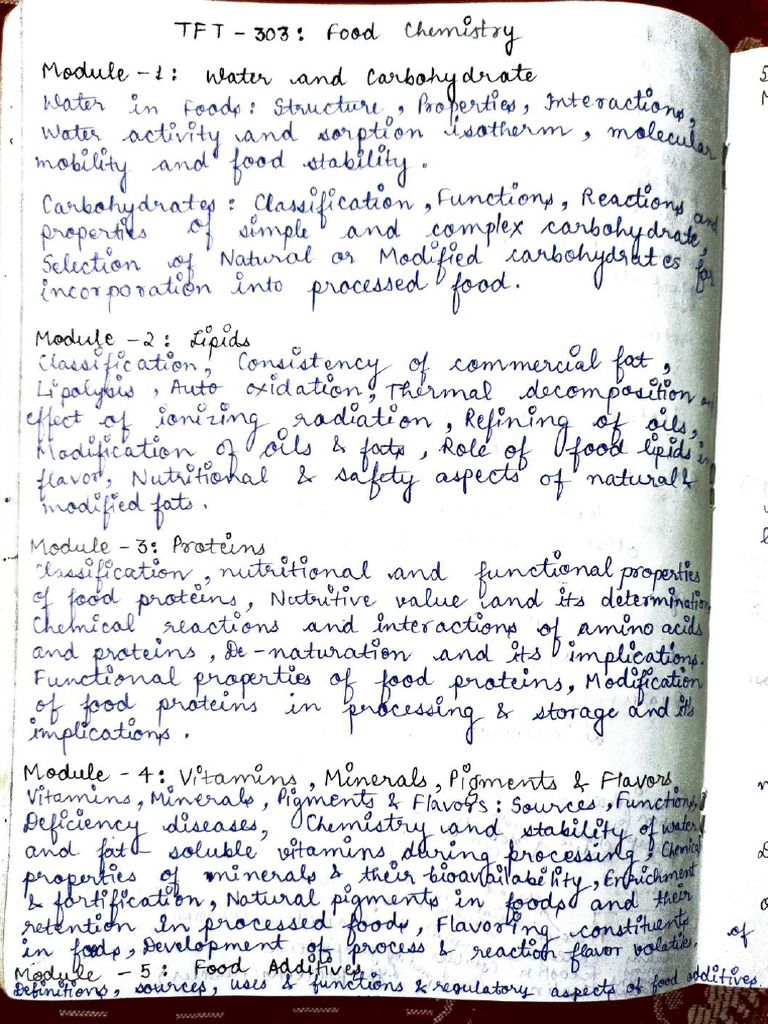 Proteins, Water & Carbohydrates | PDF