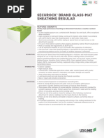 USG Fiberock Aqua-Tough Panel Overview | PDF | Drywall | Plaster